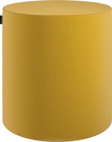 Sedák Barrel- válec pevný barva žlutá látka sametová