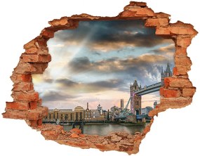 Wallmuralia Fototapeta díra na zeď Tower bridge Londýn 90x70 cm
