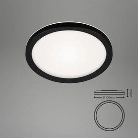 Briloner 7150-415 - LED Stropní svítidlo SLIM LED/12W/230V pr. 19 cm