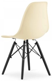 SUPPLIES OSAKA Skandinávská Jídelní židle - krémová barva