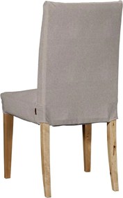 Potah na židli IKEA  Henriksdal, krátký barva béžová látka pletený vzor