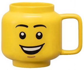 Lego® Žlutý keramický hrnek LEGO® Šťastný chlapec 255 ml