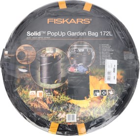 Koš FISKARS SOLID skládací 172l d56 cm 1015647 01577