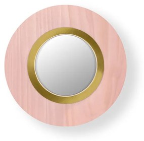 Nástěnné kruhové svítidlo ze dřeva Lens Circular Wall  Nástěnné kruhové svítidlo ze dřeva Lens Circular Wall Barva svítidla: Zlatá, Dekor: Bledě…