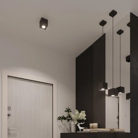 Sollux Lighting Nástěnné svítidlo QUAD 1 černé