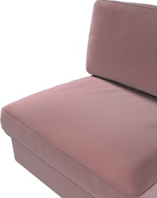 Potah na neskládací křeslo IKEA Kivik barva fialová látka sametová