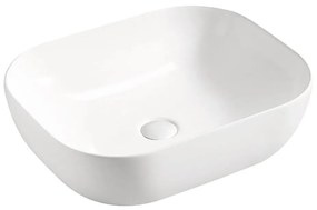 COMAD UM-6254 SMILE 50 DP -Umyvadlo na desku SMILE 50x40 cm keramika/lesklá bílá UM-6254 SMILE 50 DP
