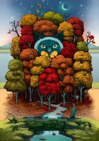HEYE Puzzle Take a Trip!: Andy Kehoe / 500 dílků / 35 x 50 cm