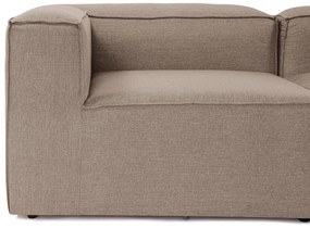 Atelier del Sofa Rohová sedací souprava Fora - Brown, Hnědá