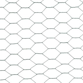 Pletivo ke kurníku ocel PVC vrstva 25 x 1,2 m zelené 143260