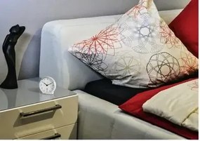 Hama Elegance Pro bílá / budík řízený rádiovým signálem / tichý chod