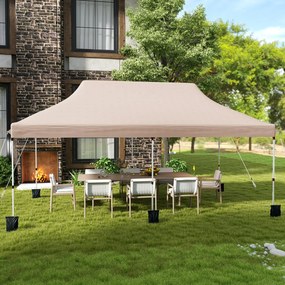 Costway Pavilon s taškou, skládací altán, výškově nastavitelný párty stan