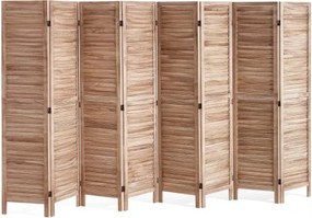 Dřevěný dělič pokojů Dřevěná zástěna 8 Panel pro oddělení místností v domácí