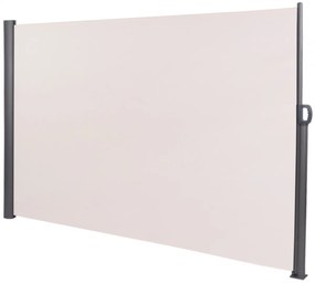 Boční markíza Lovington - 180 x 350 cm, hliník - Krémová