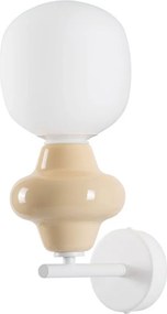 Bílé keramické nástěnné svítidlo Clio – Nova Luce