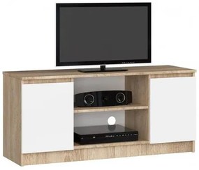 Televizní stolek RTV 120 - dub artisan/bílá