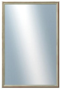DANTIK - Zarámované zrcadlo - rozměr s rámem cca 40x60 cm z lišty Y-ka červená linka (3130)