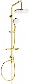 Mexen T05 sprchový sloup, zlatý/bílý - 798050593-50