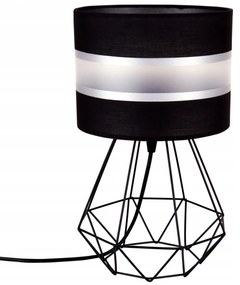 Stolní lampa Elegance, 1x textilní stínítko (výběr ze 6 barev), (výběr ze 3 barev konstrukce), d