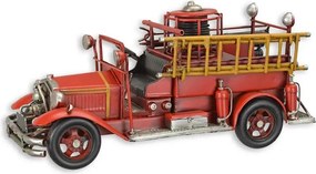 Plechový model Retro hasičský vůz