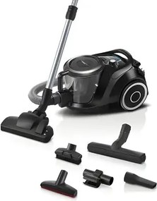 Bosch Serie 6 BGC41XSIL černá / Bezsáčkový vysavač / 700 W / 2,4 l / r