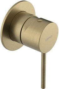 Sapho Ultramix - Sprchová baterie pod omítku, s tělesem, matná zlatá UT041G