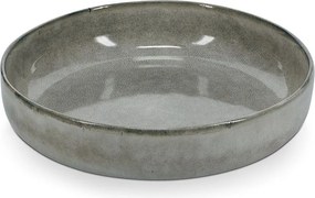 Zelený/modrý servírovací talíř z kameniny ø 28 cm Meridian – Salt&amp;Pepper