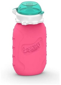 Squeasy Gear Silikonová kapsička Squeasy Snacker 180ml Růžová