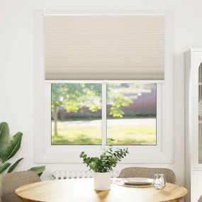 Plisovaná roleta 100 x 150 cm krémová 240643