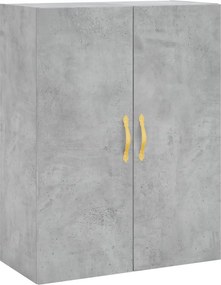 Skříň highboard betonově šedá 69,5x34x180 cm kompozitní dřevo 3195943