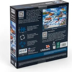 HOP Puzzle Proti přílivu / 1000 dílků / nepravidelné dílky / plakát A3