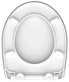 Eisl Sanitär WC prkénko Duroplast Soft Close Raindrop High Gloss 82583