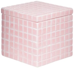 TILES Dóza 550 ml - růžová