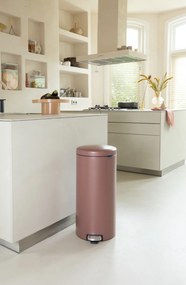 Brabantia Pedálový koš NewIcon 30L saténově hnědá