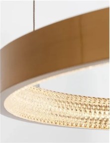 Závěsné LED svítidlo NOVA LUCE PRESTON 35W 3000K 9285601 stmívatelné Triac