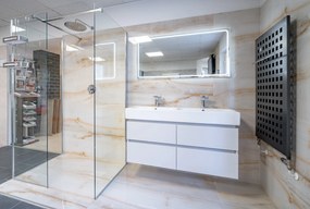 POLYSAN sprchová sestava zástěn MODULAR SHOWER vč. vzpěr, VÝPRODEJ VZORKU