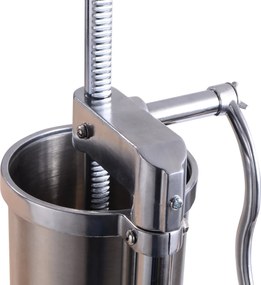Costway 5 kg stainless steel sausage filler sausage machine sausage filling