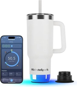 HidrateSpark PRO 2 Tumbler chytrý hrnek, 887 ml bílý