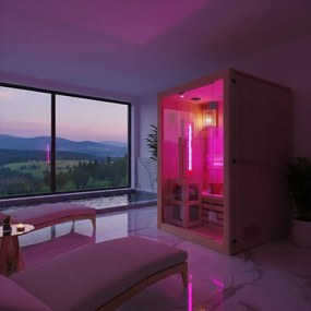 BPS-koupelny Finská sauna Relax HYD-3938 120x105, 1-2 osoby