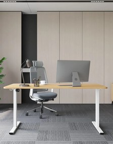 Výškově nastavitelný stůl Alto 100 White - nestandardní rozměry