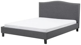 Manželská postel 160 cm Monza (šedá). 1081527
