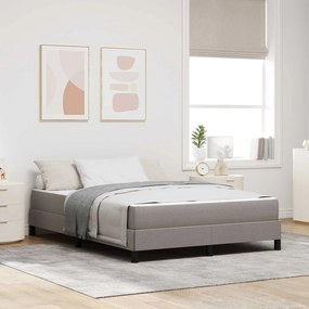 Postel s boxspringem Taupe 160 x 200 cm textil 3398504