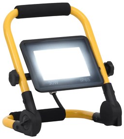 LED reflektor s rukojetí 30 W studené bílé světlo 149640