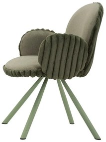 Designová jídelní židle Dargiana zelená