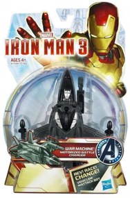 Iron man - war machine, motorizovaná figurka, hasbro a1733