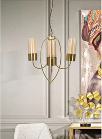Designové závěsné svítidlo Perenna 60 cm zlaté