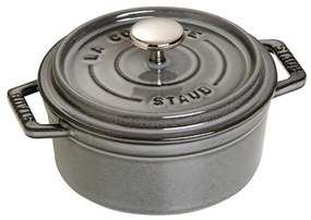 Hrnec STAUB  kulatý 12 cm šedý 0,4l