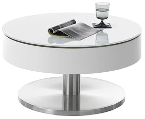 Konferenční stolek Suva white