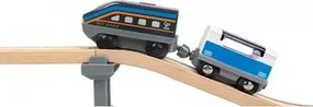 Hape Lokomotiva Intercity na baterie černá / od 3 let