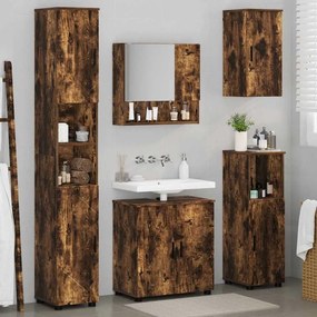 Sada koupelnového nábytku 5 ks Kouřový dub 61 x 35 x 64 cm 3392988